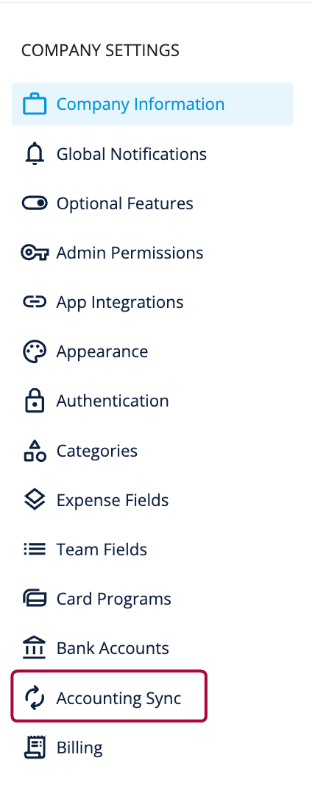 Accounting Sync History Page – Emburse Spend Help Center