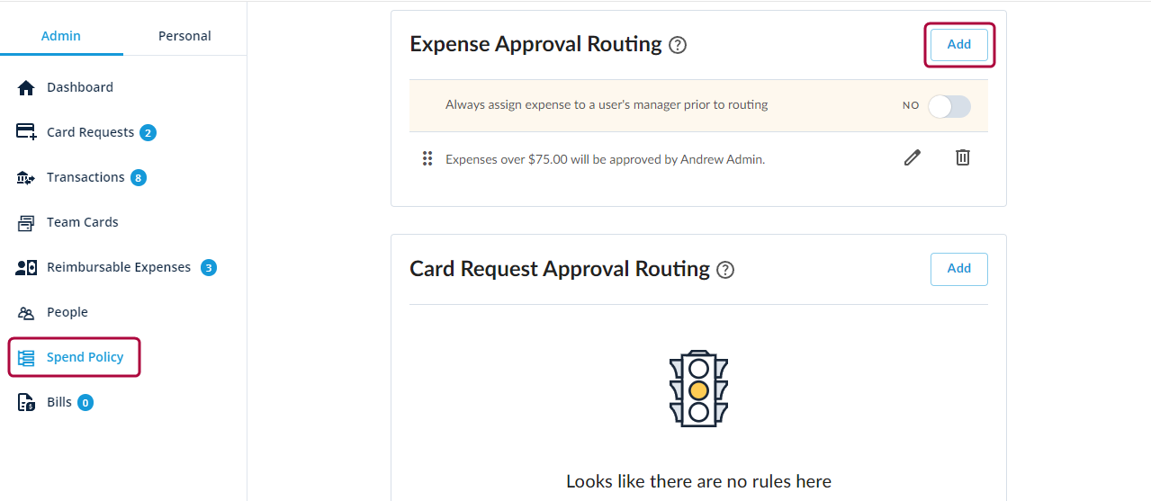 How To Use Expense Approval Routing – Emburse Spend Help Center