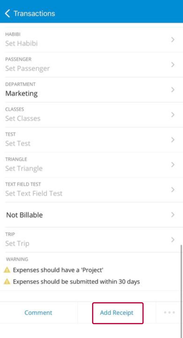 Attach Multiple Receipts to a Single Expense – Emburse Spend Help Center