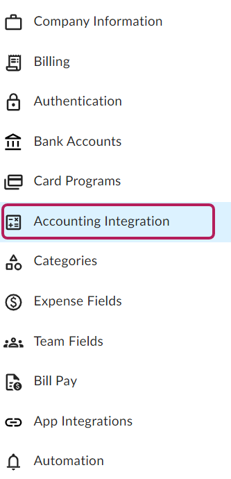 Accounting Sync History Page – Emburse Spend Help Center
