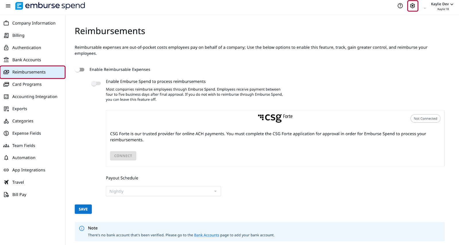 Manage Reimbursable Expenses – Emburse Spend Help Center