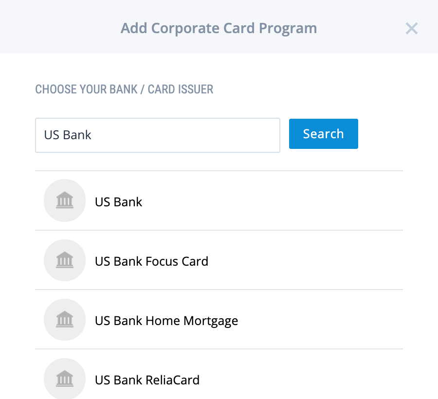 Connect a Business Tier Corporate Card Program – Emburse Spend Help Center