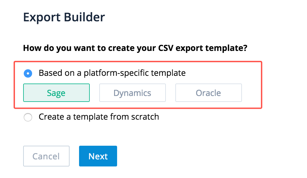 How to Create a Custom Export Template with Export Builder – Emburse ...